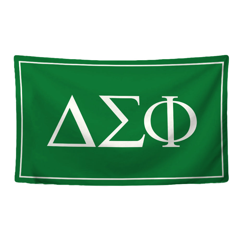 Fraternity Greek Letters Flag, Two-Color Design – SororityShop