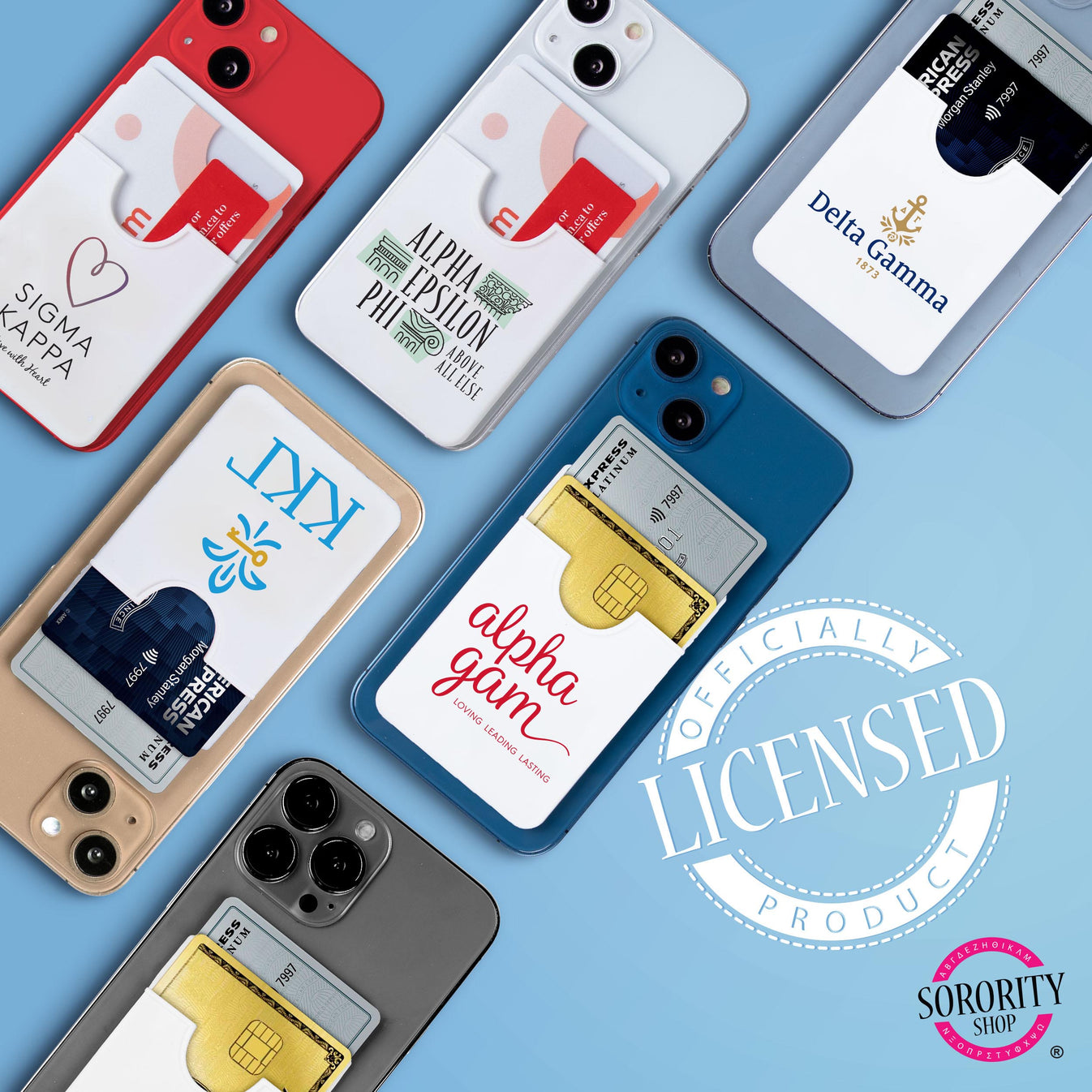 Sigma Kappa Phone Wallet | Sig Kap Phone Wallets & Gifts – SororityShop
