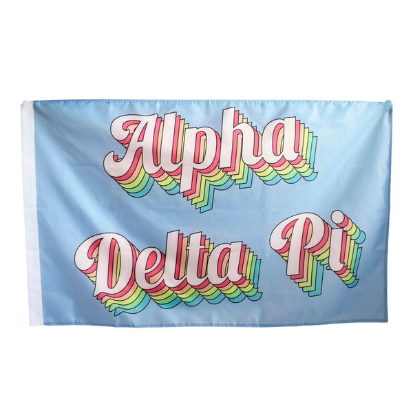 Alpha Delta Pi Retro Flag – SororityShop