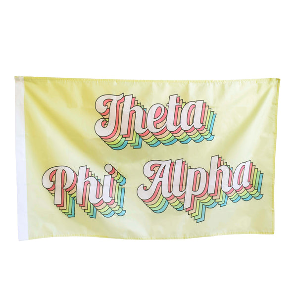 Theta Phi Alpha Retro Flag – SororityShop