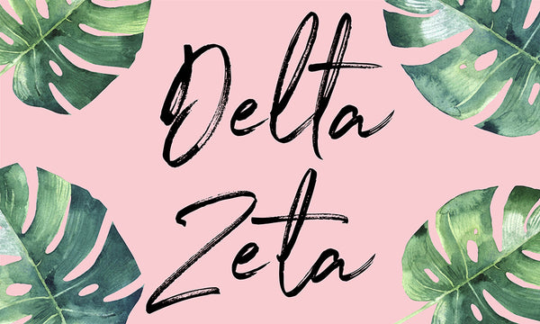 Delta Zeta Tropical Flag – SororityShop