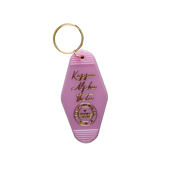 Kappa Alpha Theta Motel Keychain – SororityShop