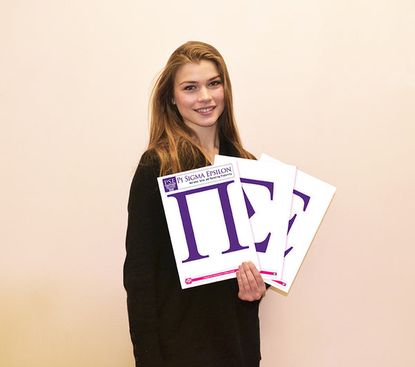 Phi Sigma Epsilon Jumbo Letter Decals – SororityShop