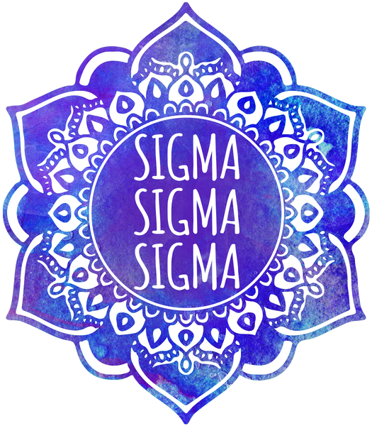 Sigma Sigma Sigma Mandala Air Freshener – SororityShop